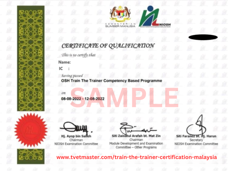Master the Art of Training: Train the Trainer Certification in Malaysia